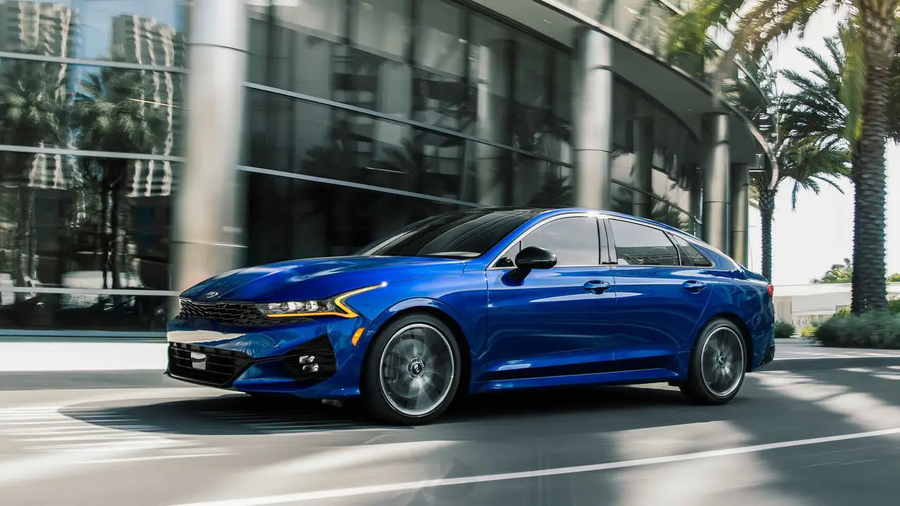 Kia K5 Evolution: From Optima Roots to Stylish Sedan – Pedal Commander®