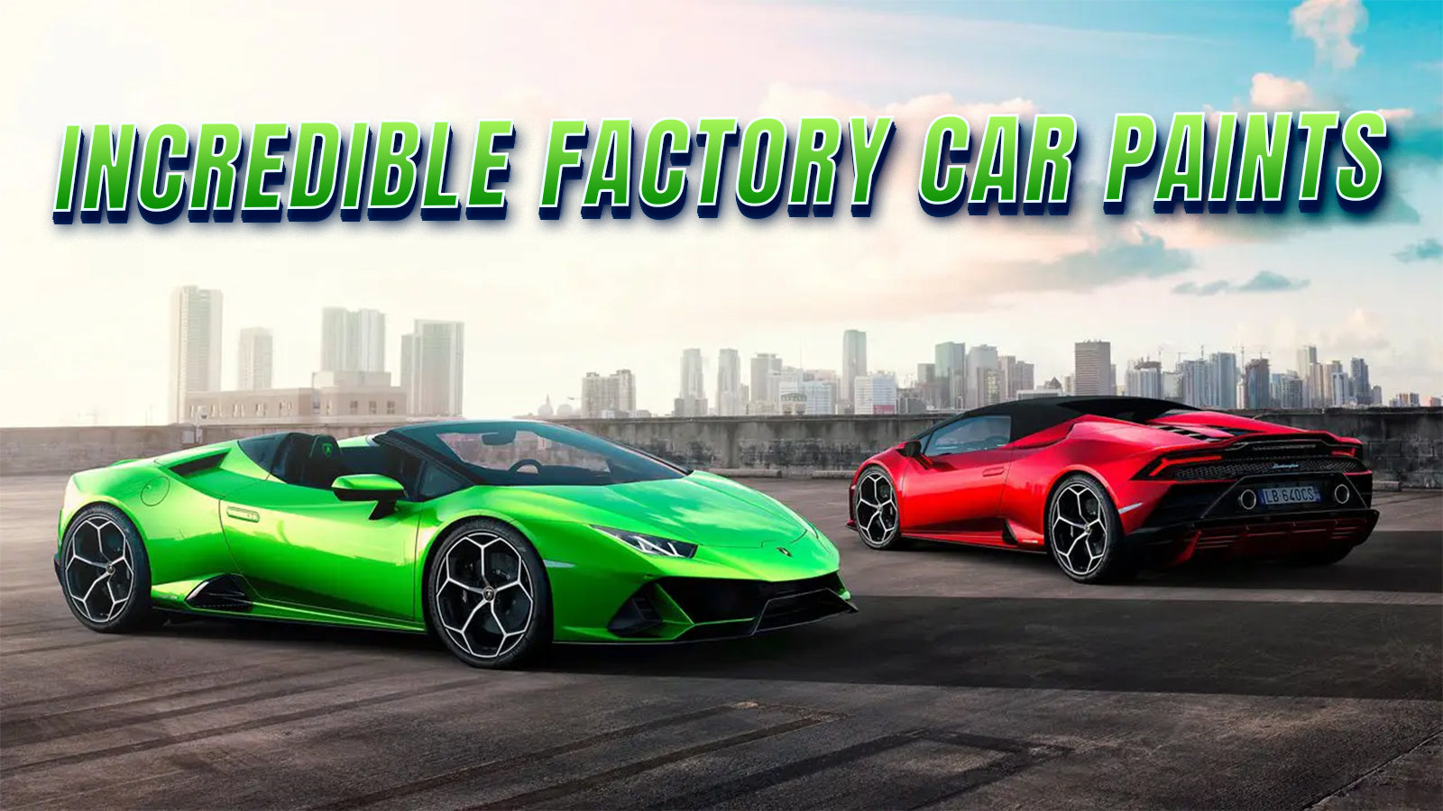 8 Incredible Factory Car Paints: A Colorful Journey Through Time ...