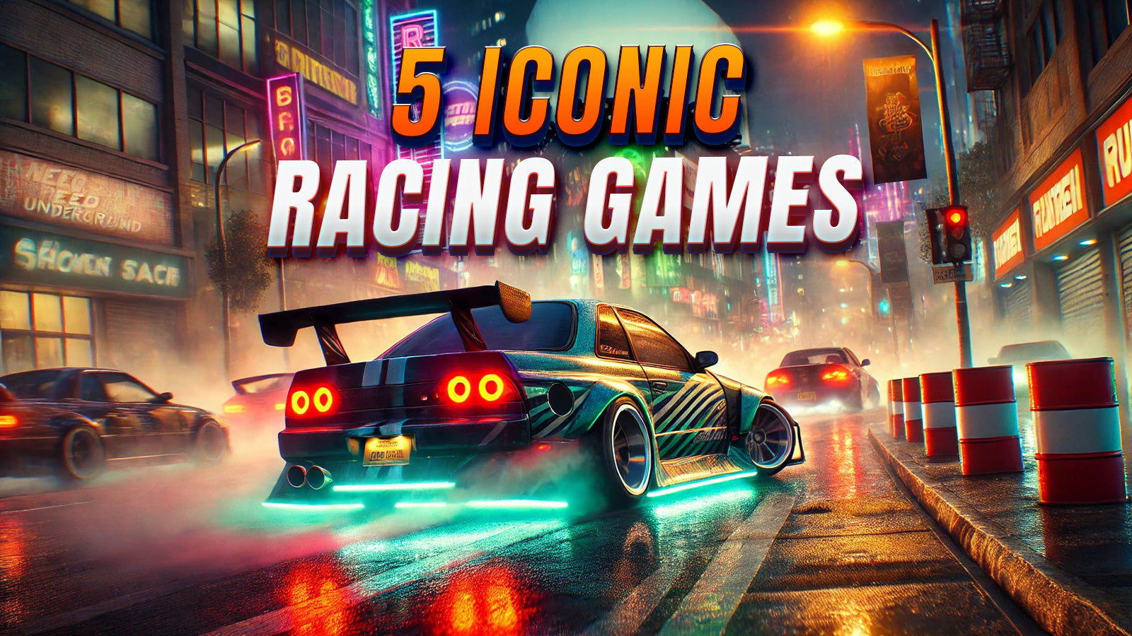 Most Iconic Racing Video Games – Pedal Commander®