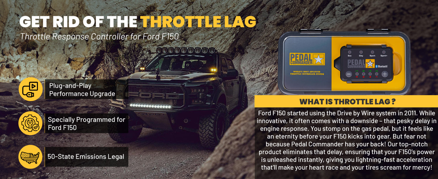 Enhance Your Ford F150 Performance With Pedal Commander