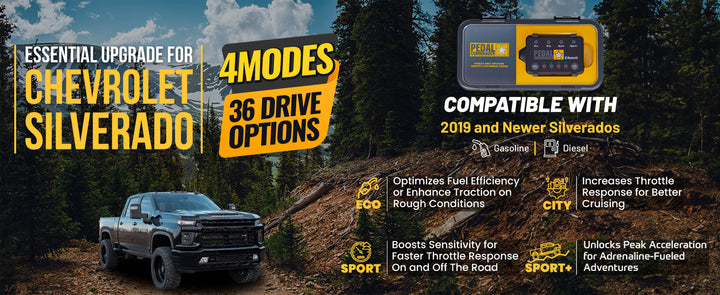 Chevrolet Silverado 1500 Performance Upgrade – Pedal Commander®