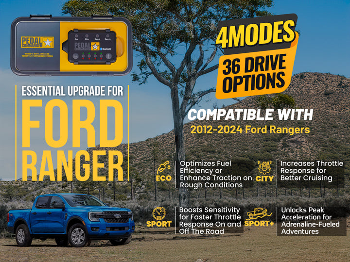 Pedal Commander® Throttle Response Controller for Ford Ranger