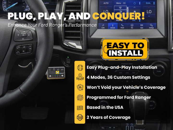 Pedal Commander® Throttle Response Controller for Ford Ranger